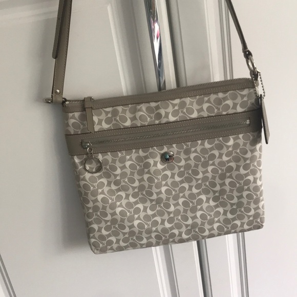 Coach | Bags | Coach Crossbody Gray | Poshmark